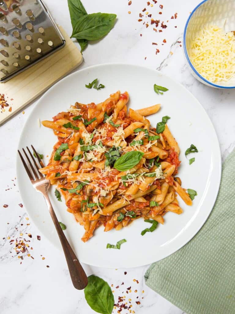Spicy Nduja & Tomato Pasta - The Scatty Mum
