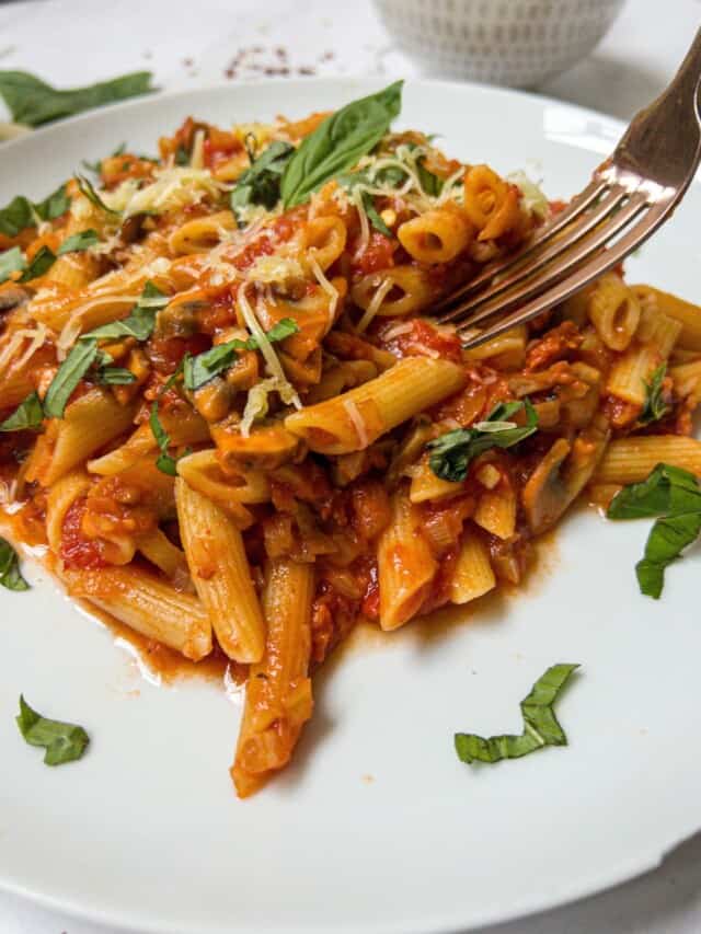 Spicy Nduja & Tomato Pasta - The Scatty Mum