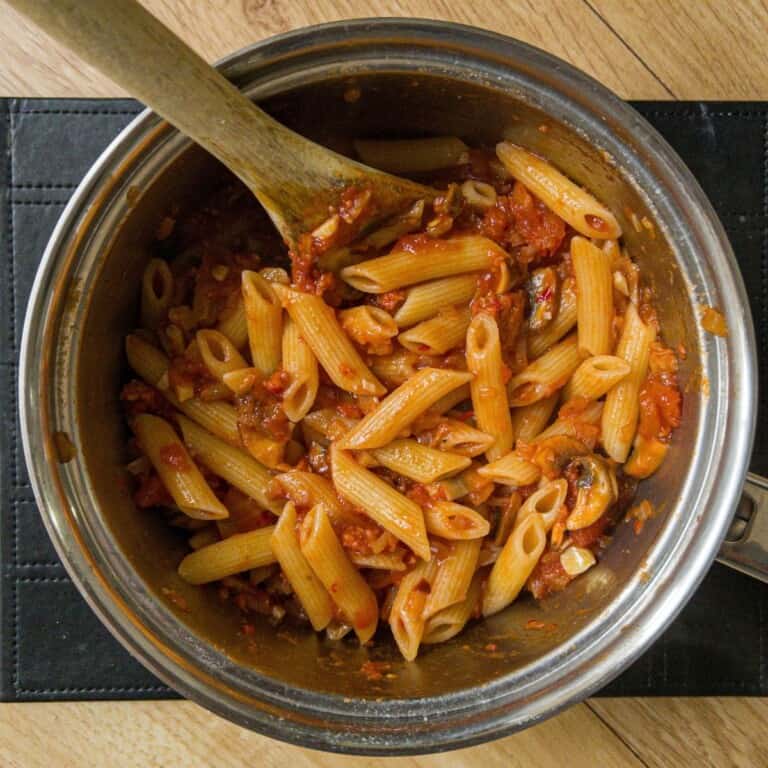 Spicy Nduja & Tomato Pasta - The Scatty Mum