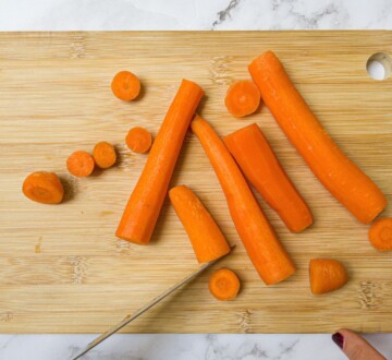 How To Cut Carrot Sticks - The Scatty Mum