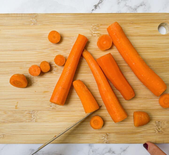 How To Cut Carrot Sticks - The Scatty Mum