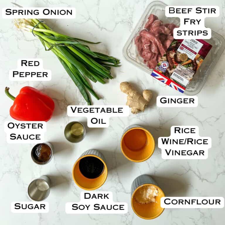 Stir-Fried Beef With Ginger & Spring Onion - The Scatty Mum